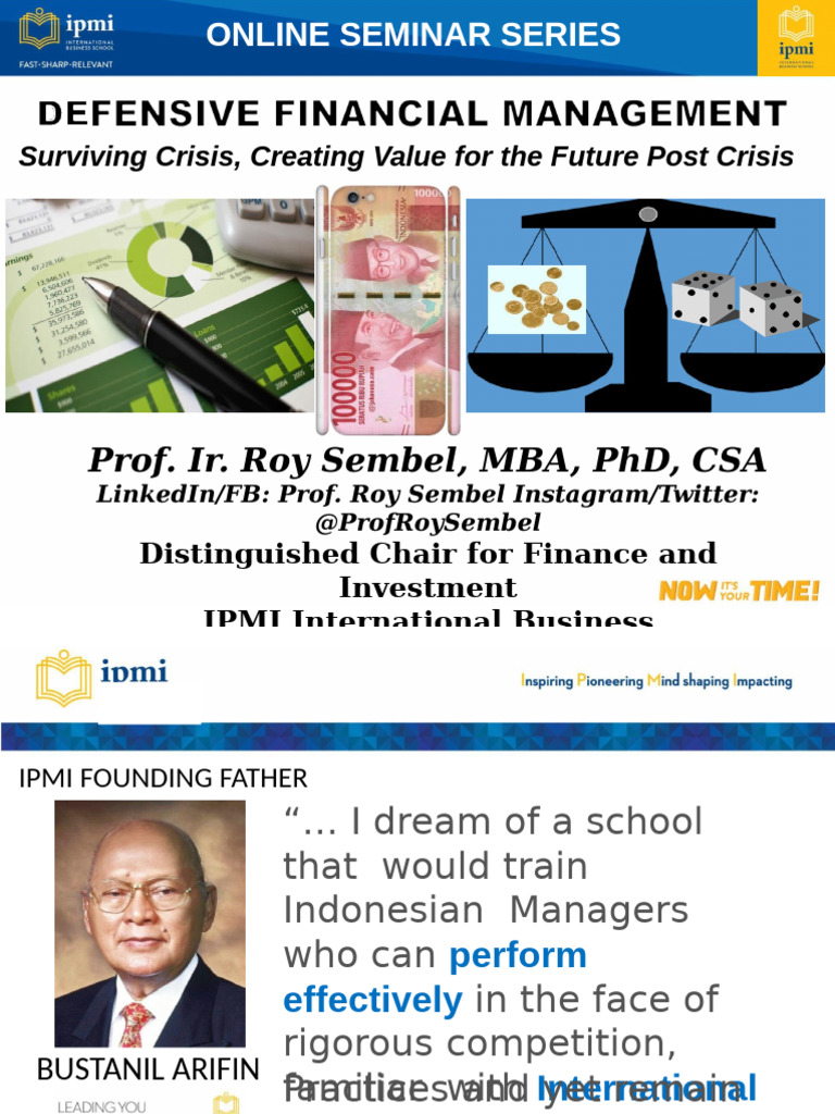 Handout Defensive Financial Management | PDF