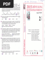 Zrinyi 2021 Megyei - 3. Osztály | PDF