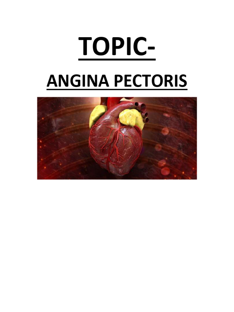 Angina | PDF