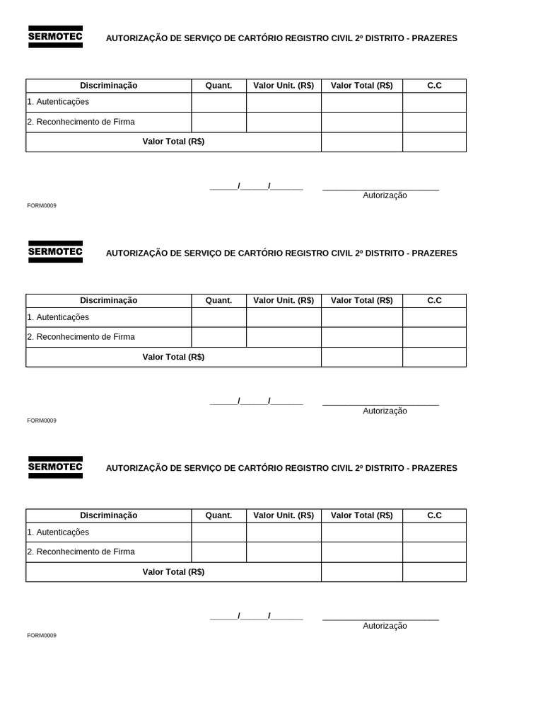 Form 0009 | PDF