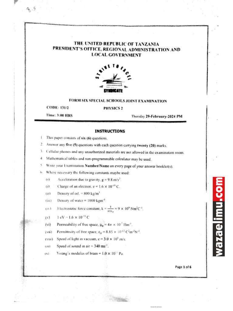 Syndicate Special Schools Joint 2024-25-30 | PDF