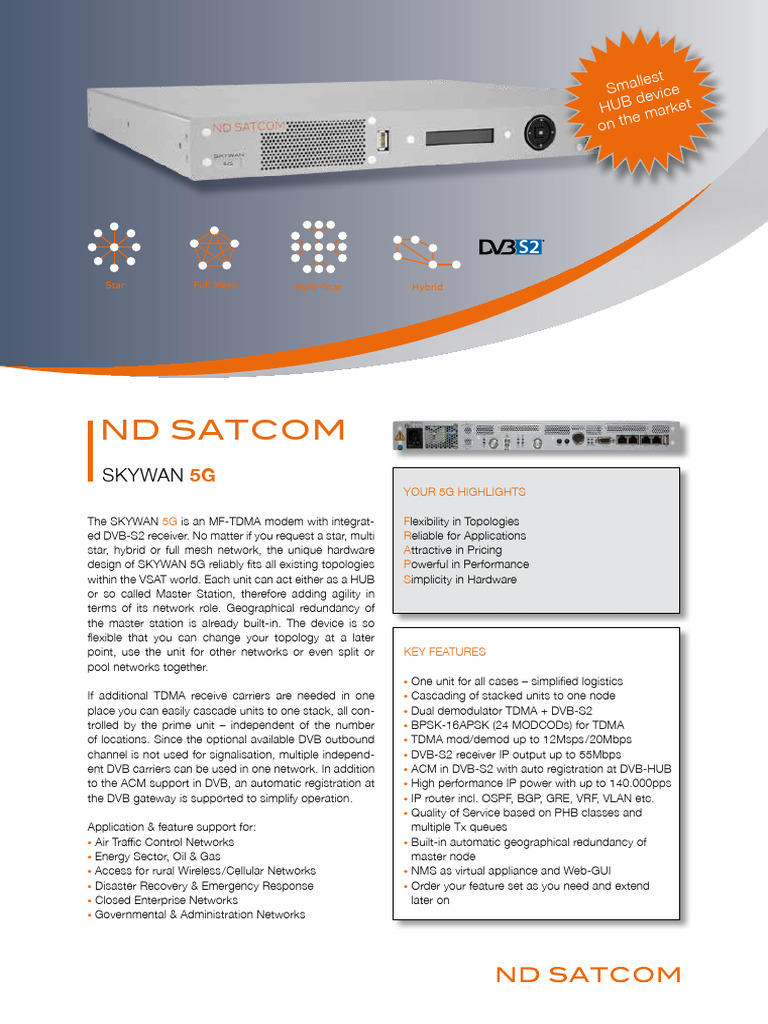 Manual SKYWAN-5G | PDF