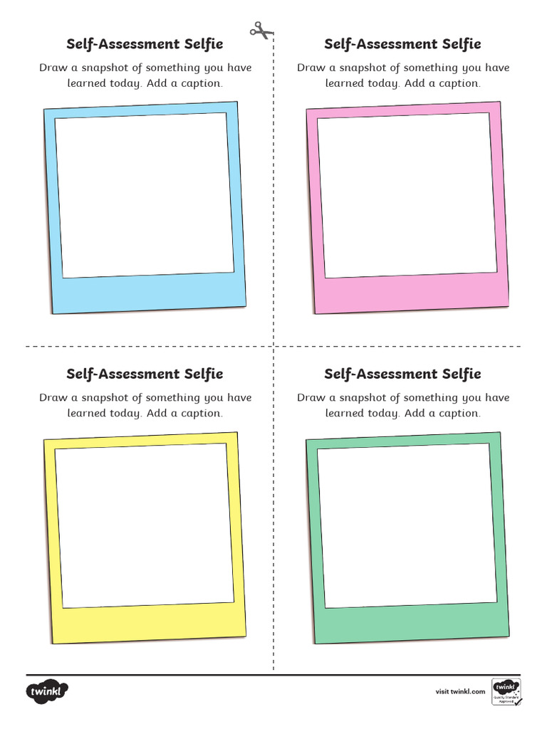Cfe Pa 1680470002 Self Assessment Selfie Exit Slip Activity - Ver - 1 | PDF