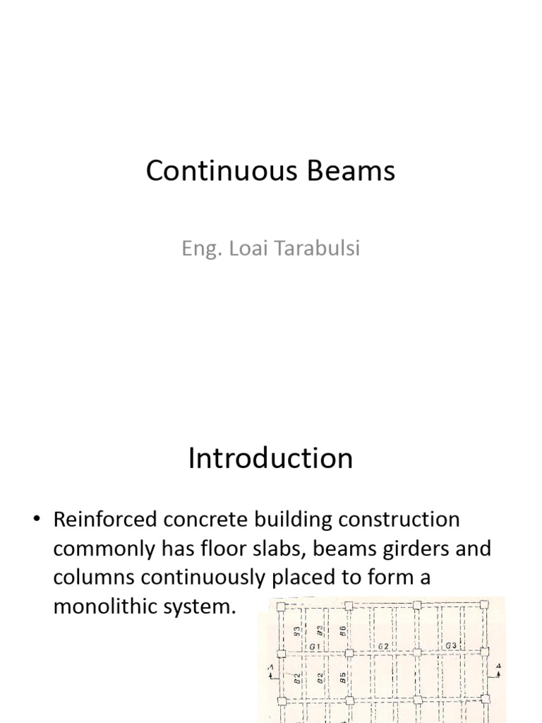 Countinous Beam | PDF