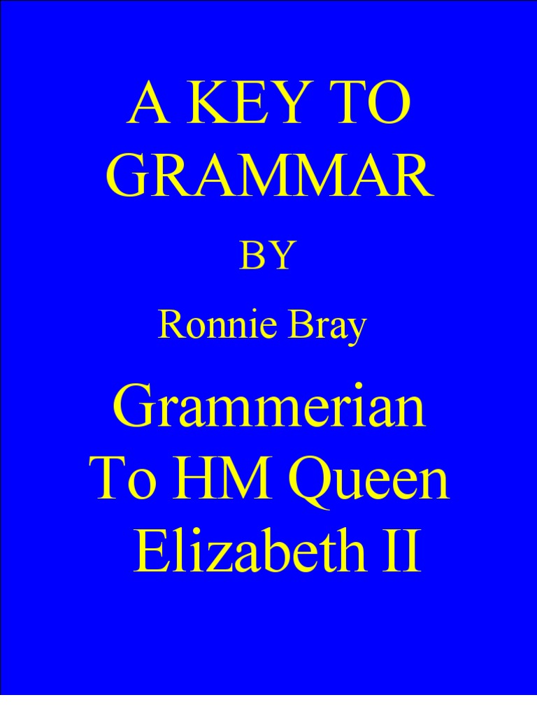 Key To Grammar | PDF | Morphology | Linguistics