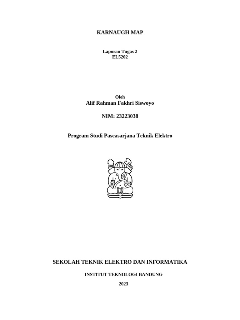 Tugas Karnaugh Map | PDF
