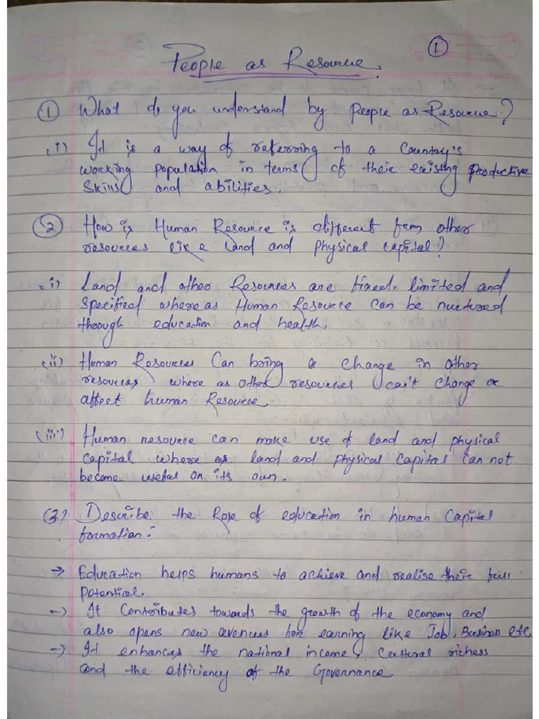 People As Resource | PDF