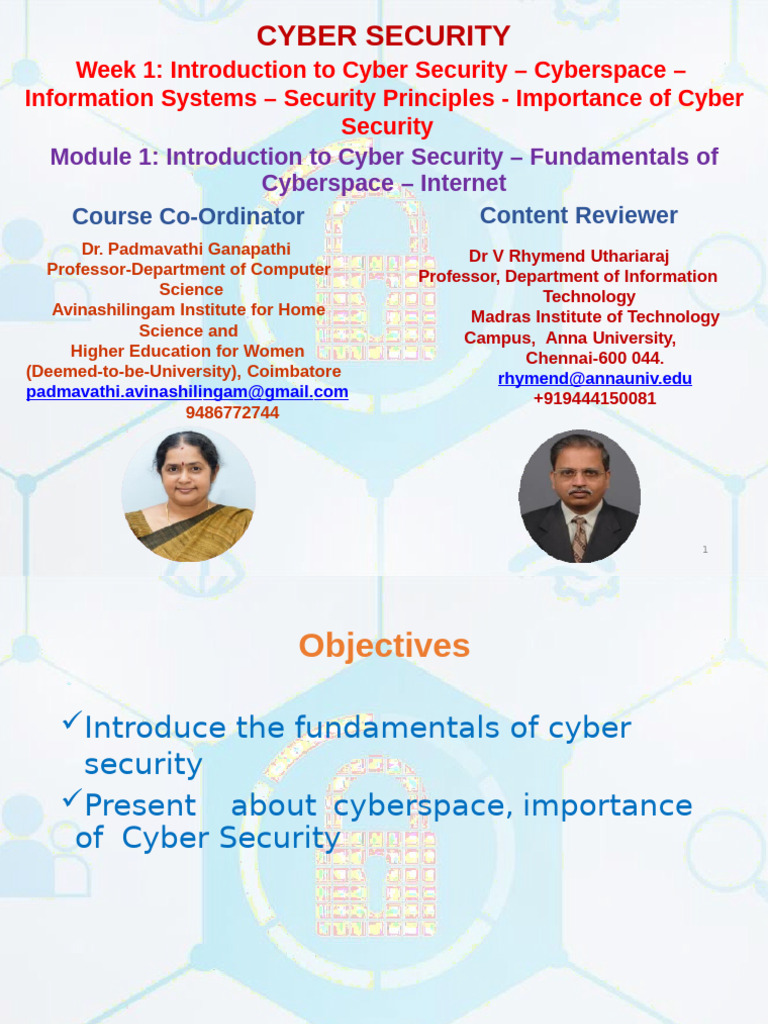 Introduction to Cyber Security Basics | PDF | Security | Computer Security