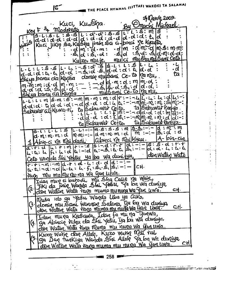 KUCI KUSHA (By Omachi Michael) | PDF