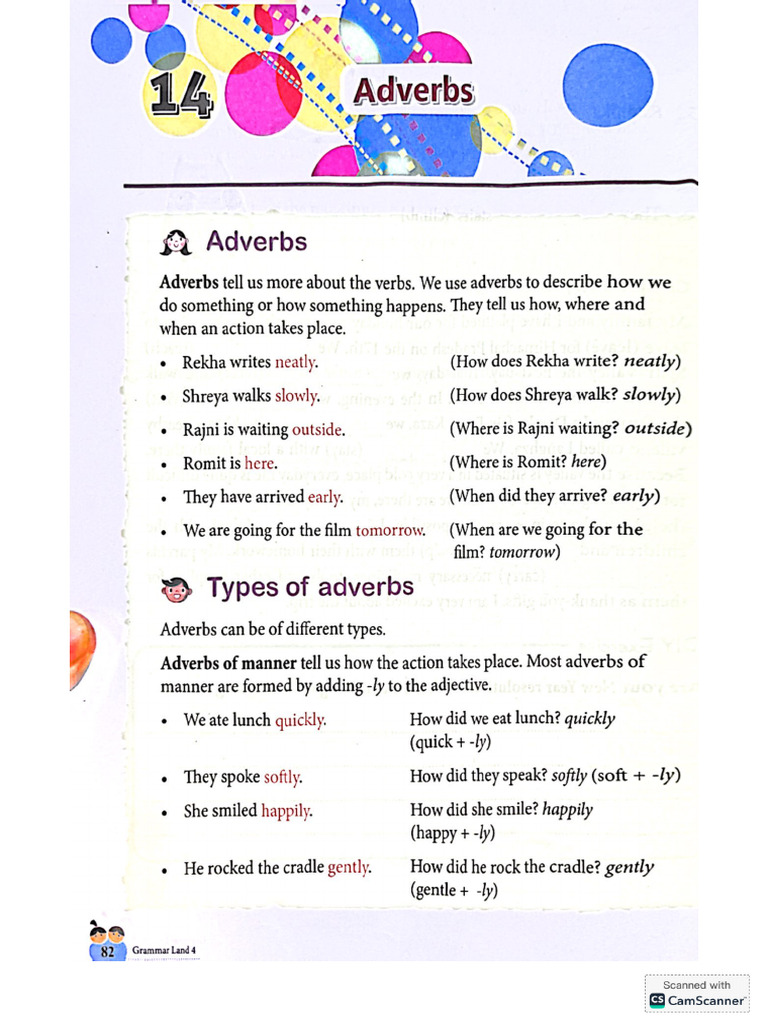 Adverbs(std-4) | PDF