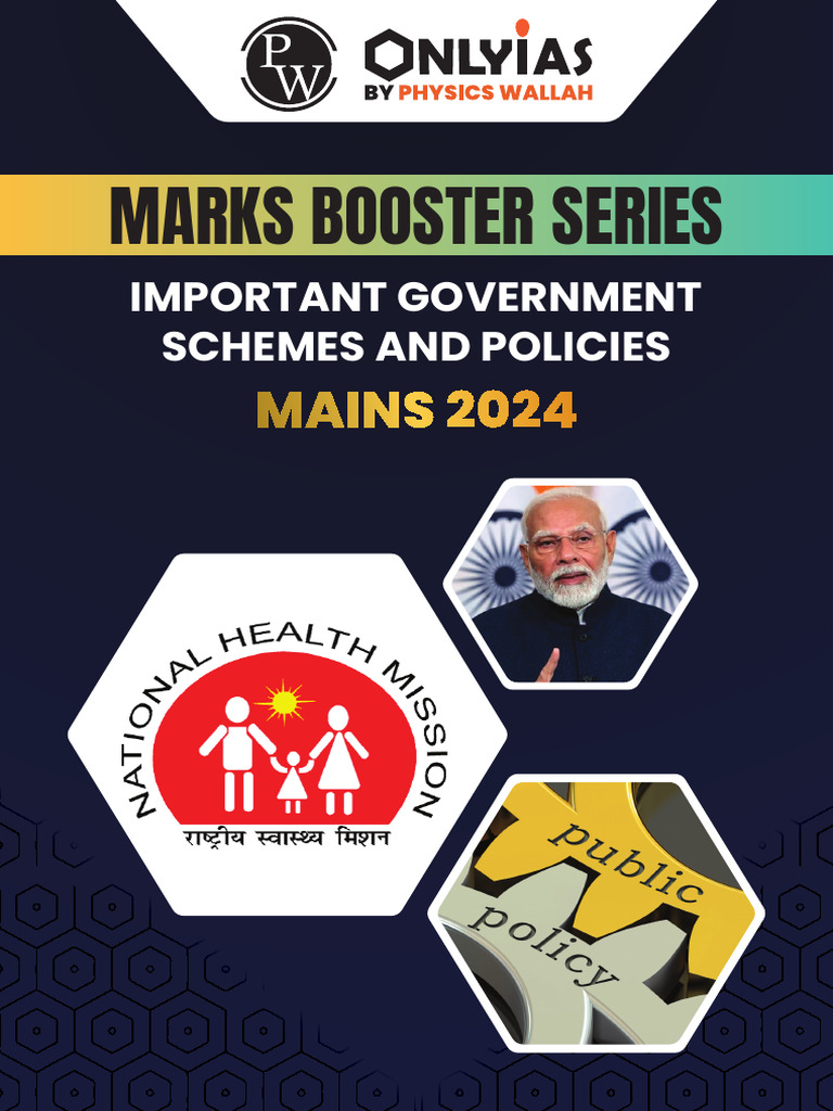 Important Government Schemes and Policies - Mains Marks Booster Series ...