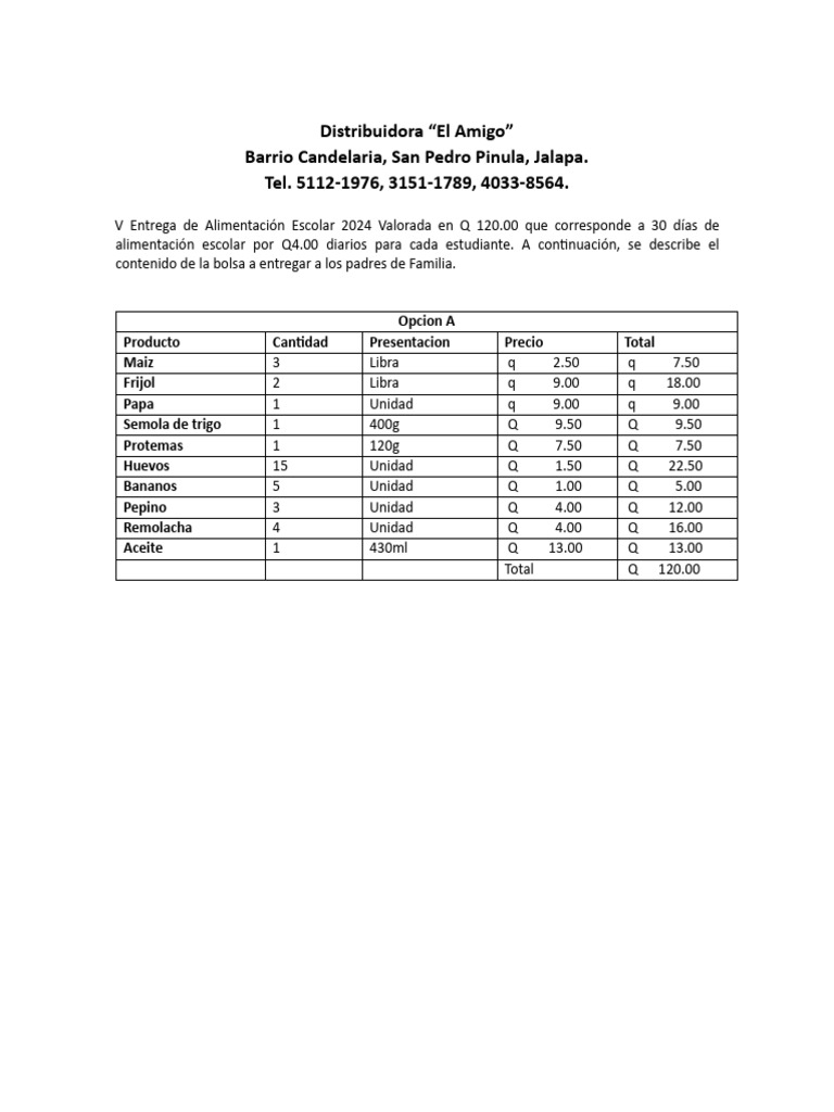 V Alimentacion Nivel Medio | PDF