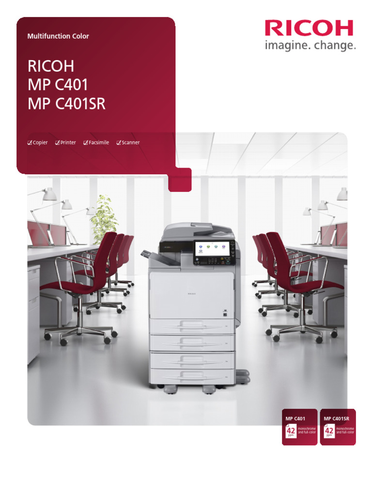 MP C401 Brochure EN Americas | PDF