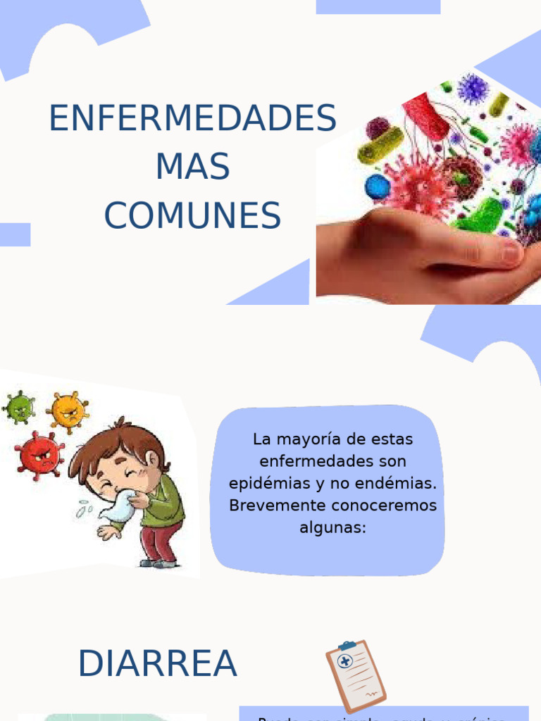 Las Enfermedades Mas Comunes | PDF