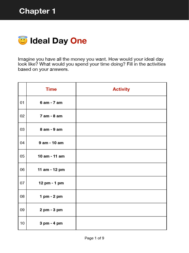 Worksheet 1 TMH PDF | PDF
