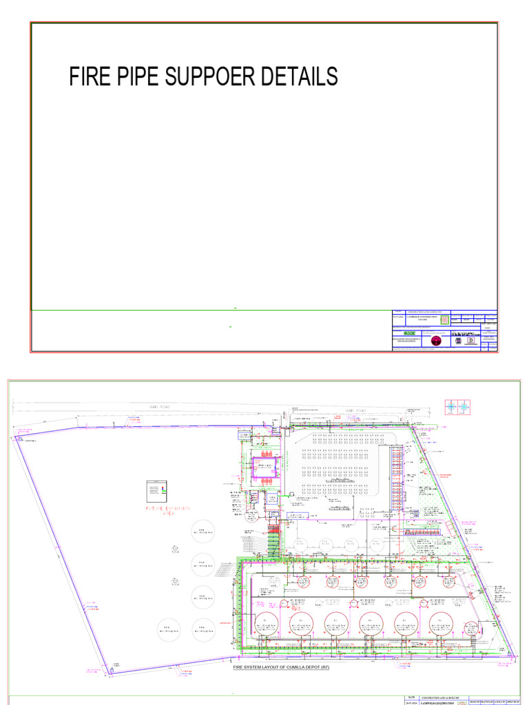 Fire Pipe Suppoer Details | PDF