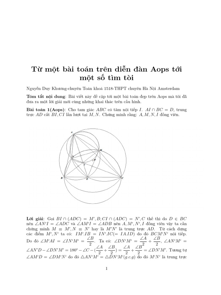 Aops 1 | PDF