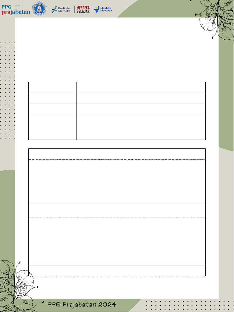 Lampiran 5. LK 4 Format Lembar Observasi Pelaksanaan Pembelajaran Untuk Observer | PDF