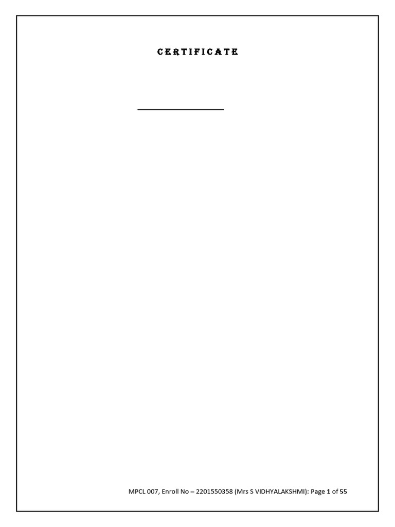 PRACTICAL - Ignou 1st Year Experiments | PDF