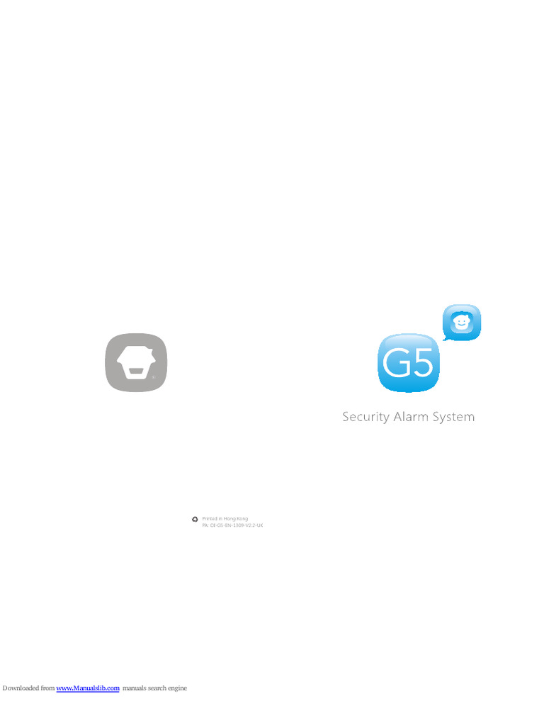 Chuango CG-G5 PLUS Manual - g5 | PDF
