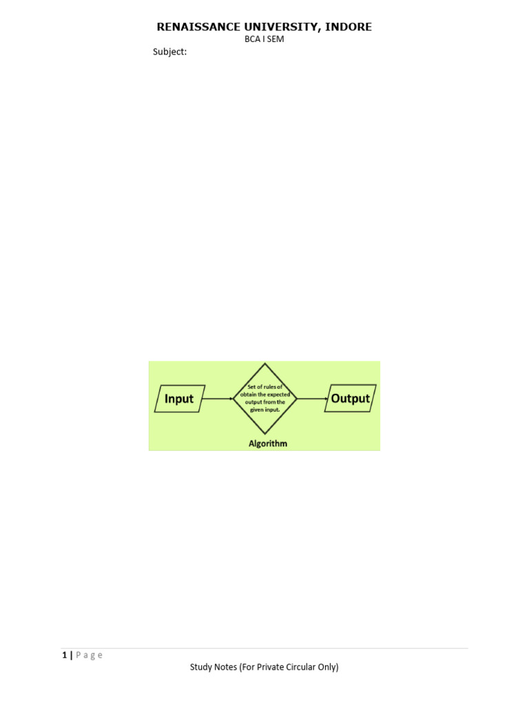 BCA Unit I (C Programming) | PDF