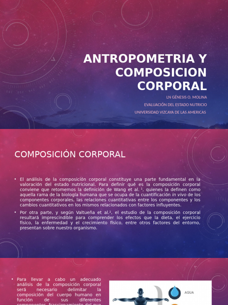 Antropometria y Composicion Corporal | PDF