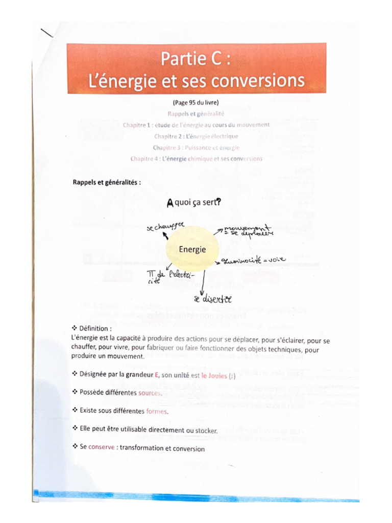 L'énergie et ses conversions | PDF
