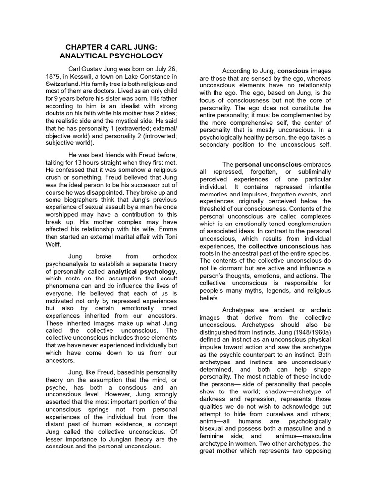 Chapt 4. JUNG | PDF