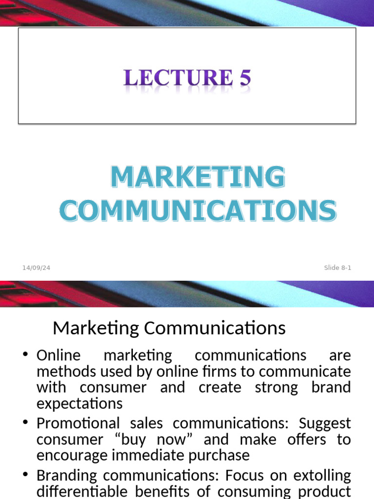 5 Marketing Communication | PDF