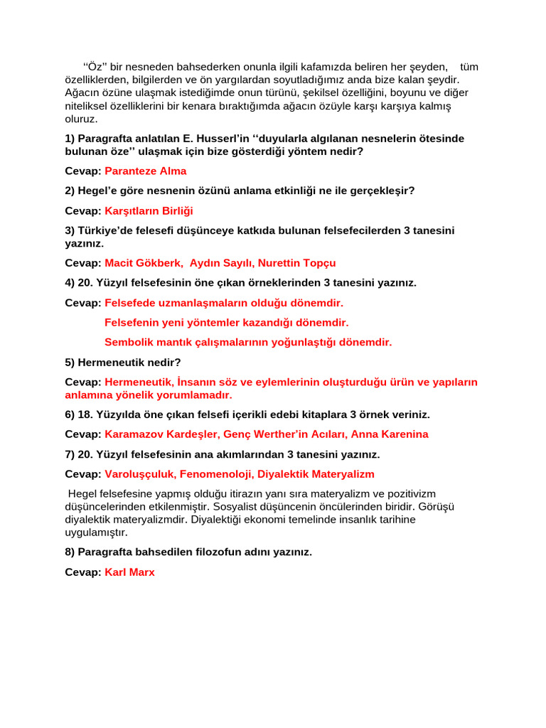 Felsefe Yazılısı '11' | PDF