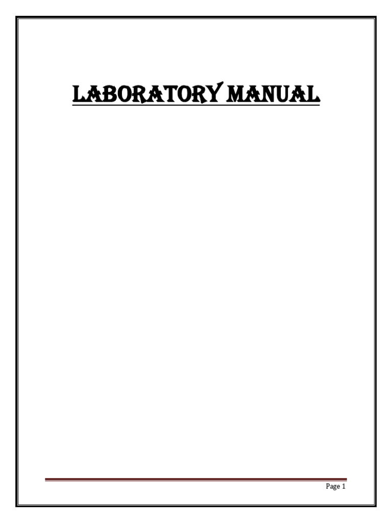 Computer Organization Lab Manual | PDF