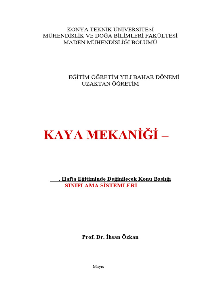 KM1 (Hafta 12) | PDF