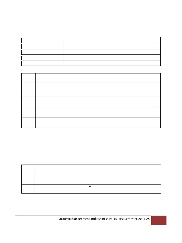 Mba Zg611 Course Handout - 4 Aug 2024 | PDF