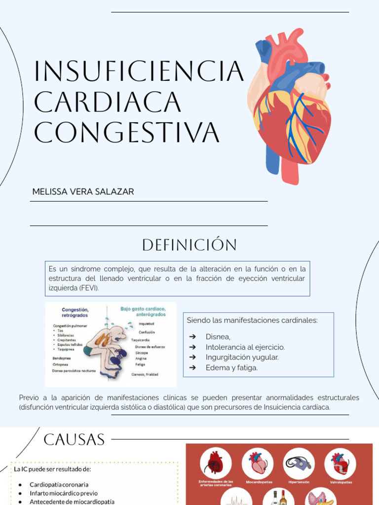 Insuficiencia Cardiaca Congestiva | PDF