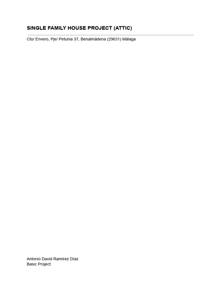 Basic - Project - Attic | PDF