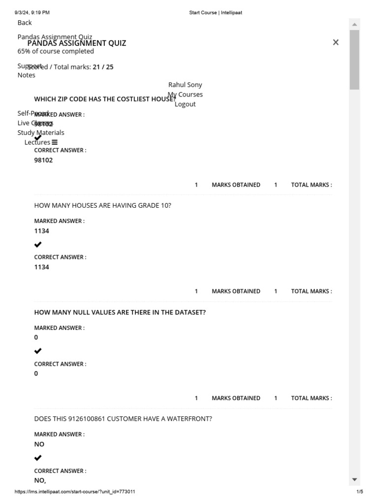 Start Course - Intellipaat | PDF