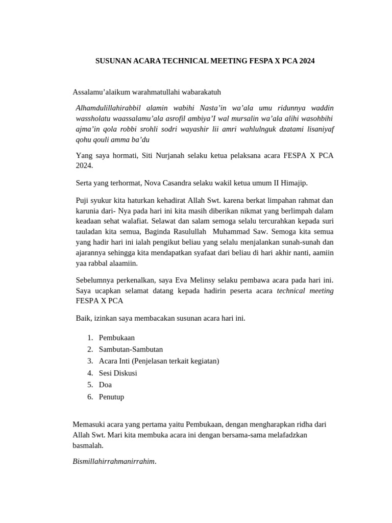 TEKS MC TM FESPA X PCA 2024 | PDF