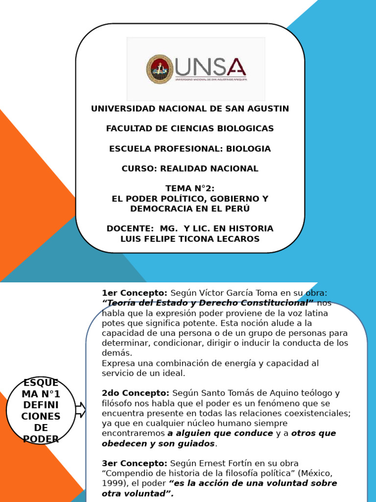Clase 2 El Poder Politico y Sus Tipos | PDF
