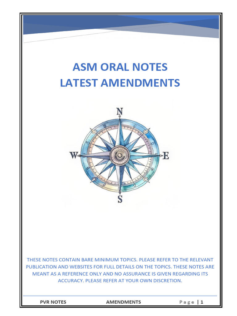 PVR Amendments 1 | PDF