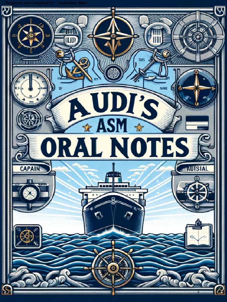 Audi's ASM Oral Notes - Final | PDF