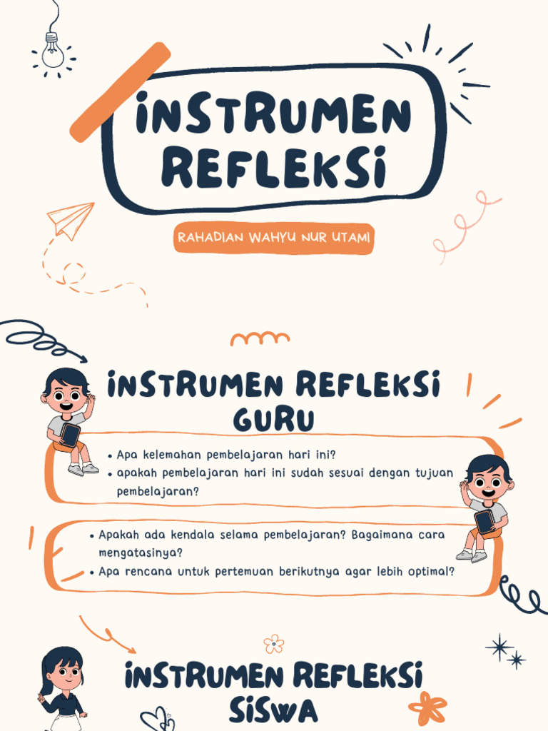 3743 Instrumen Refleksi Guru Dan Siswa | PDF