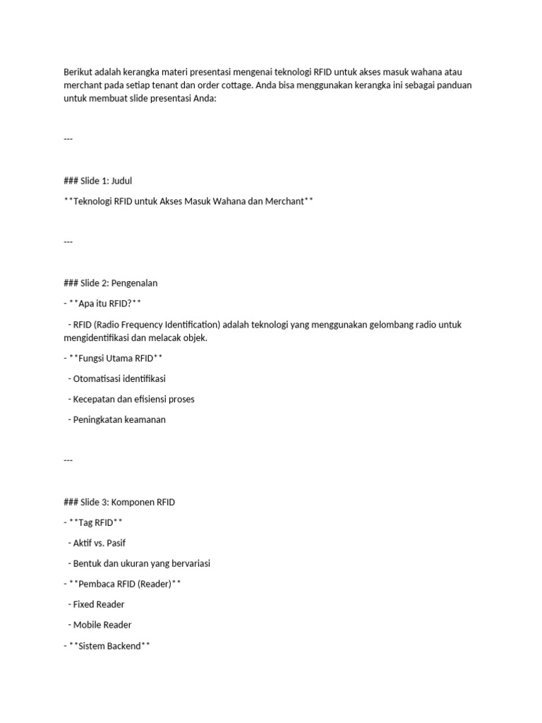 Materi Presentasi | PDF