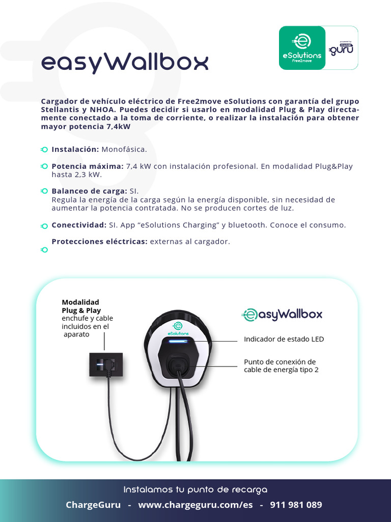 Ficha EasyWallbox | PDF
