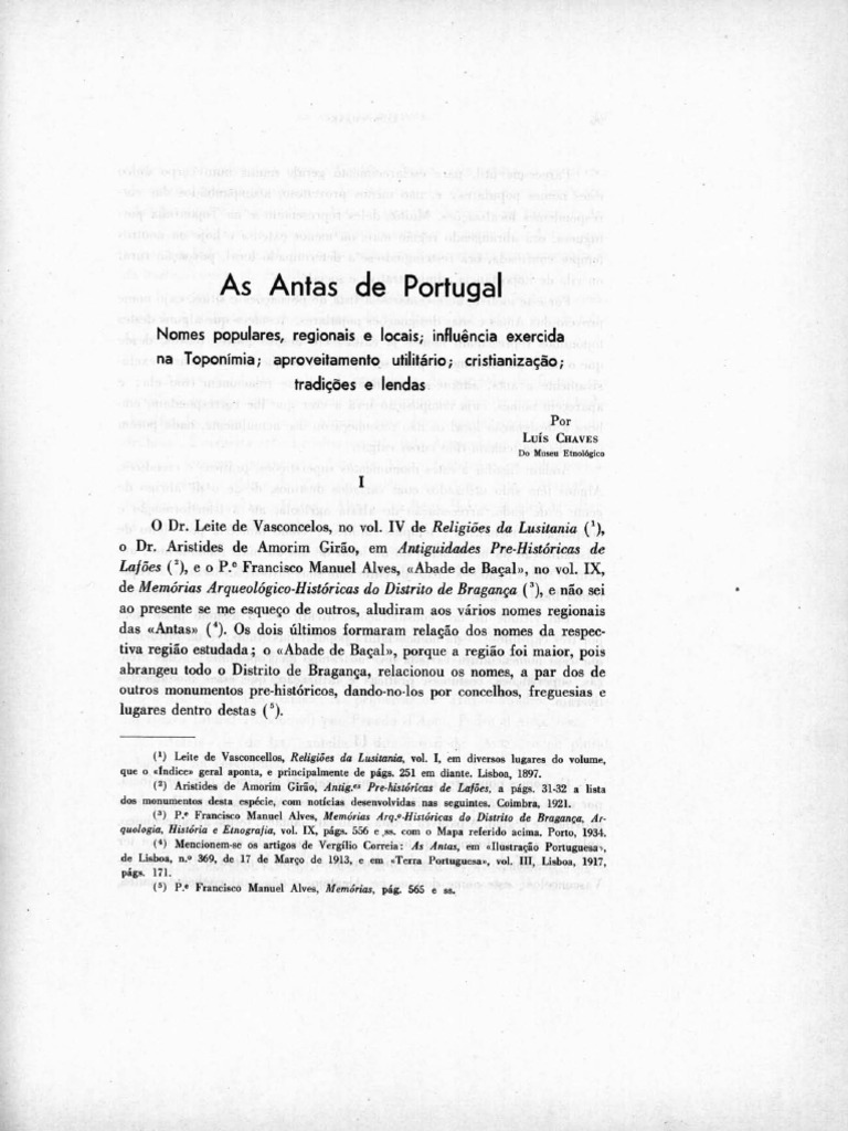 Antas Portugal | PDF