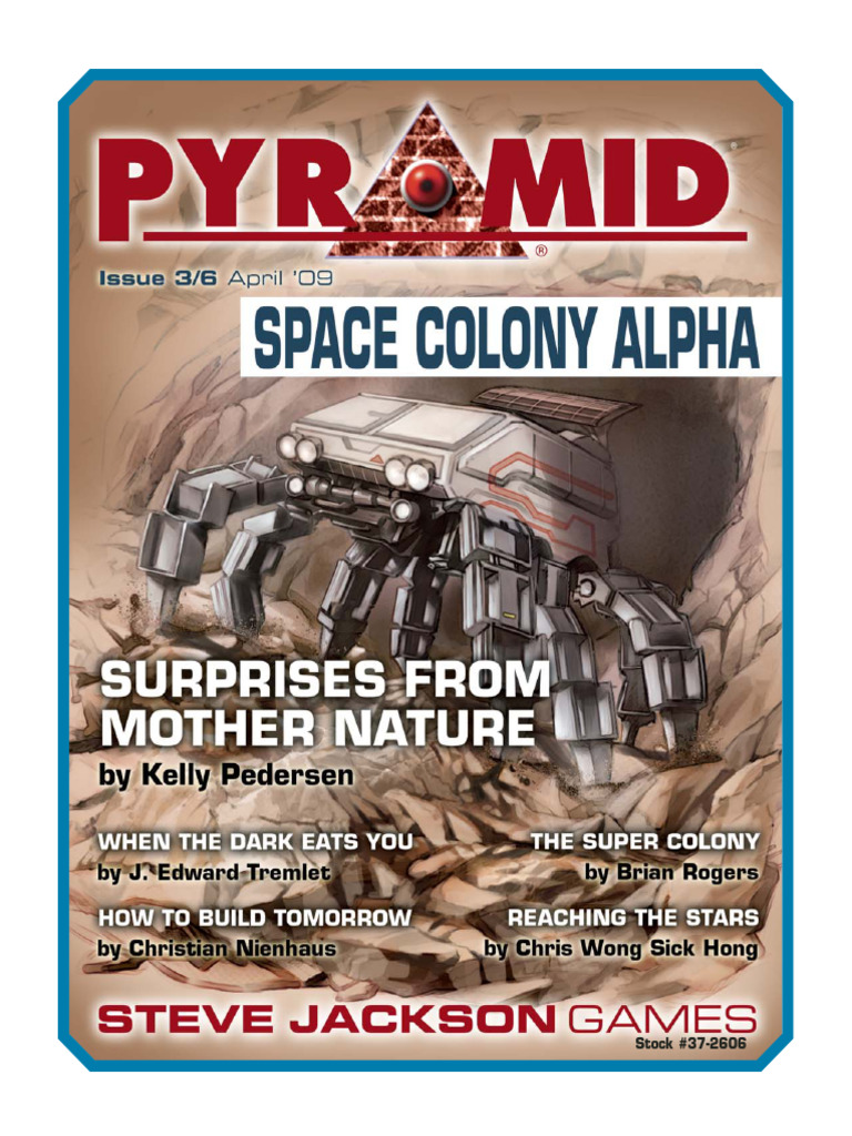 Pyramid 3 - 006 Space Colony Alpha | PDF