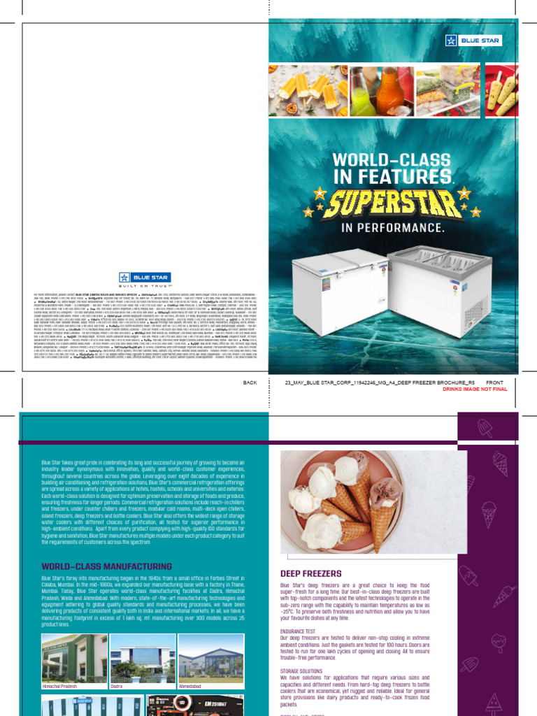 23 May Blue-Star Corp 11942246 MG A4 Deep-Freezer-Brochure r5 | PDF