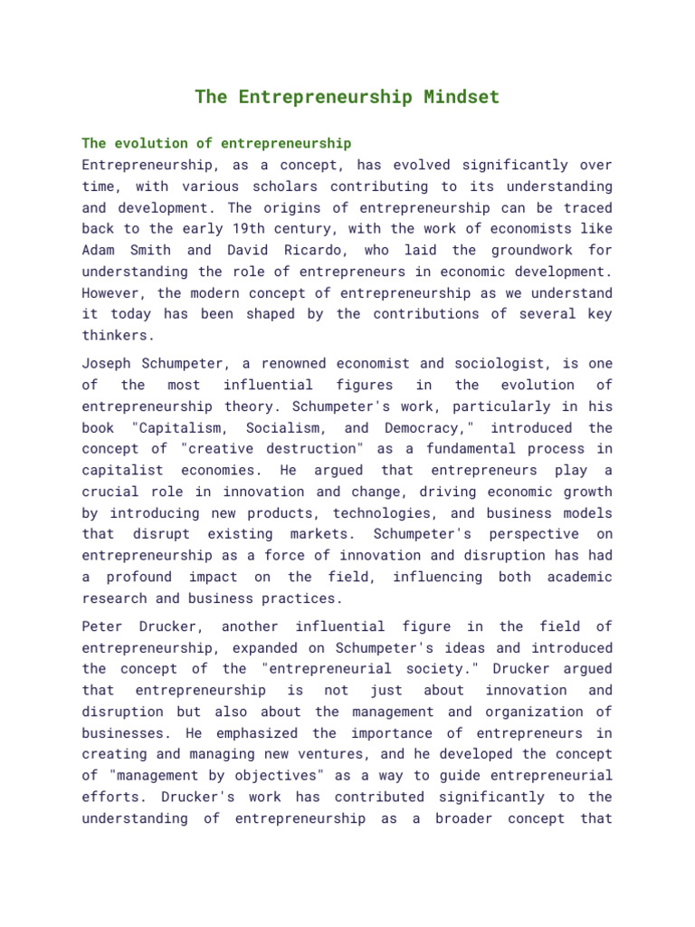 Entre Mod1 Notes (Obj. 1-13) | PDF