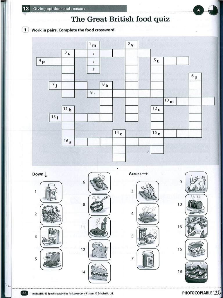 12 The Great Britihs Food Quiz | PDF