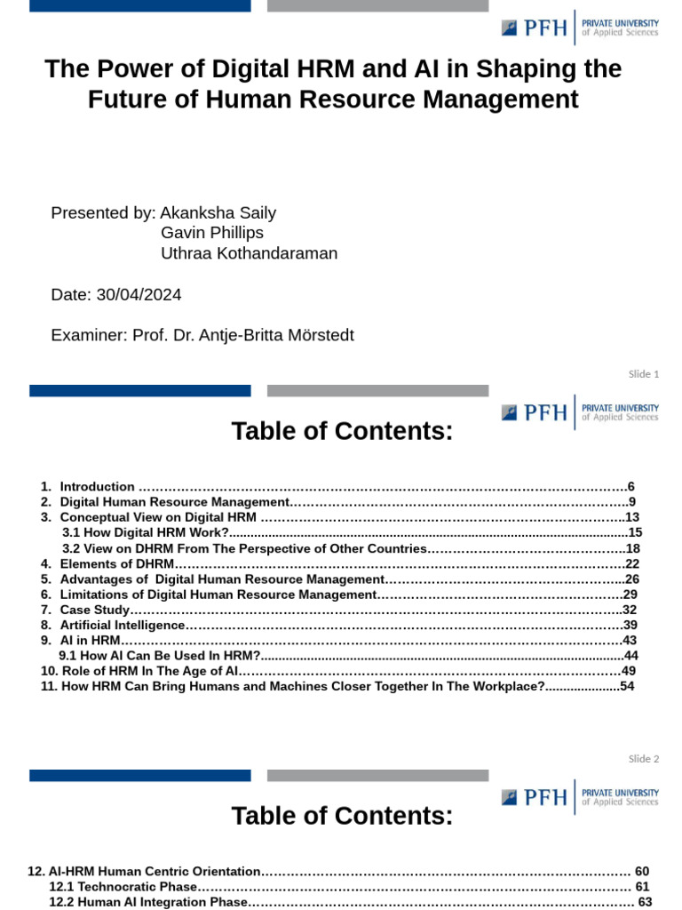 HRM Chartbook | PDF