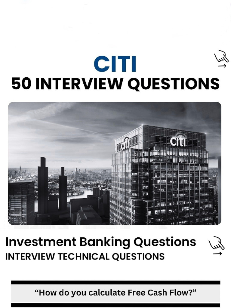 CITI BANK Interview Questions | PDF